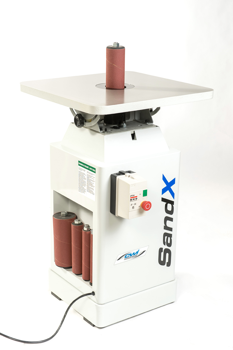 SandX Floor Model Oscillating Spindle Sander | CWI Woodworking Technologies